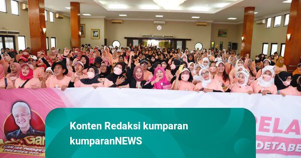 Emak-Emak di Jabodetabek Dukung Ganjar Presiden 2024 | kumparan.com